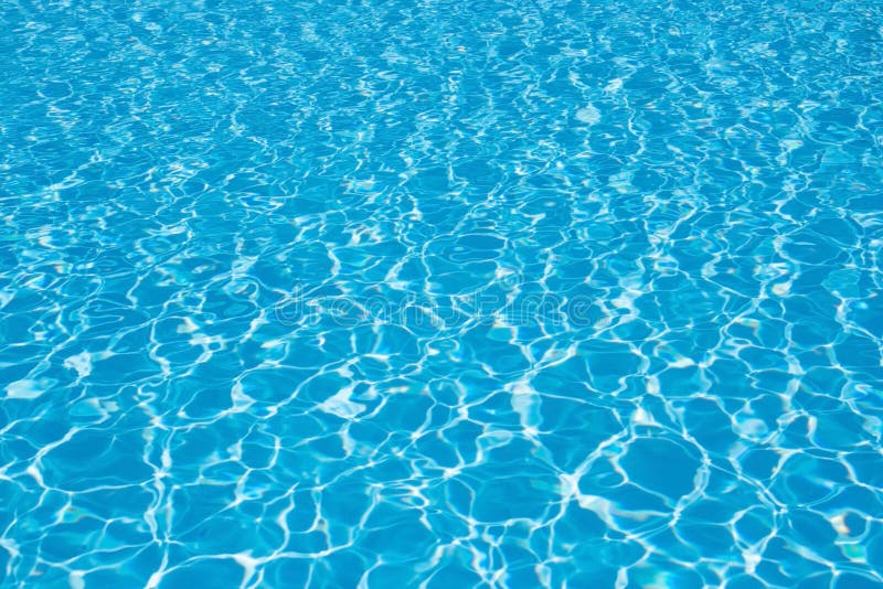 Blue Pool Water Background, Wave. Stock Image - Image of tide, bright ...