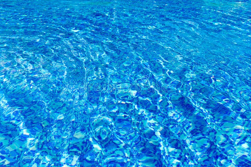 Blue pool water stock photo. Image of cool, clear, aqua - 263507912