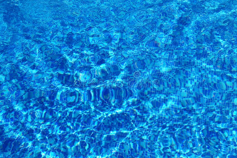 Blue pool water texture stock image. Image of wallpaper - 163960051