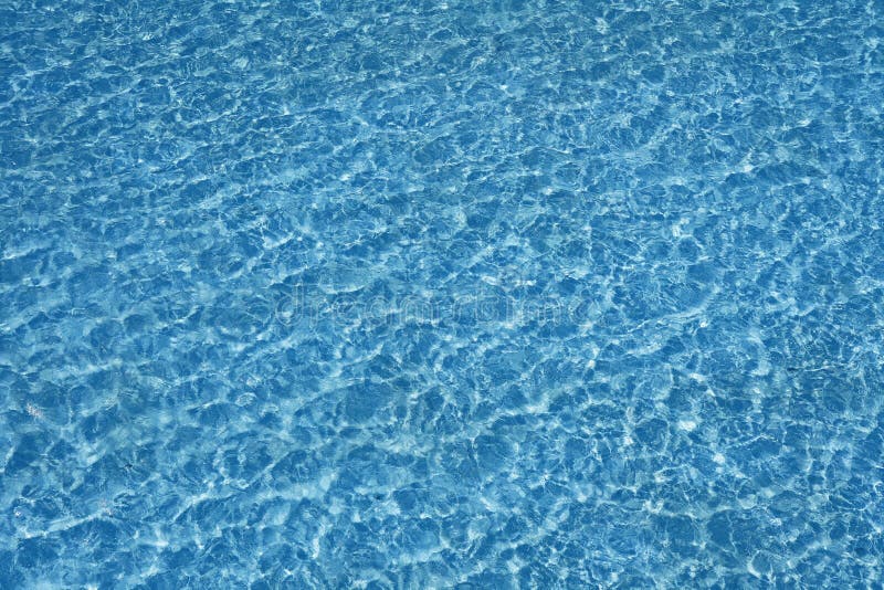Blue Pool Water Transparent Texture Reflexion Stock Photo - Image of ...