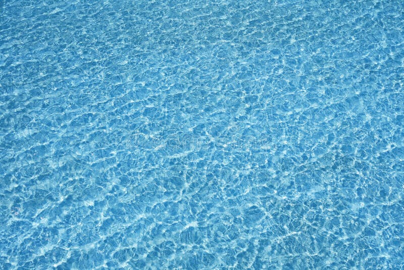 Blue Pool Water Transparent Texture Reflexion Stock Image - Image of ...