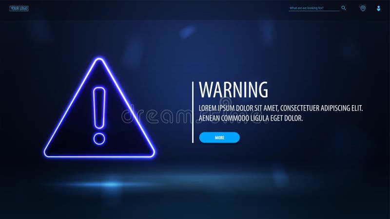 Caution Triangle Neon Stock Illustrations – 705 Caution Triangle Neon ...