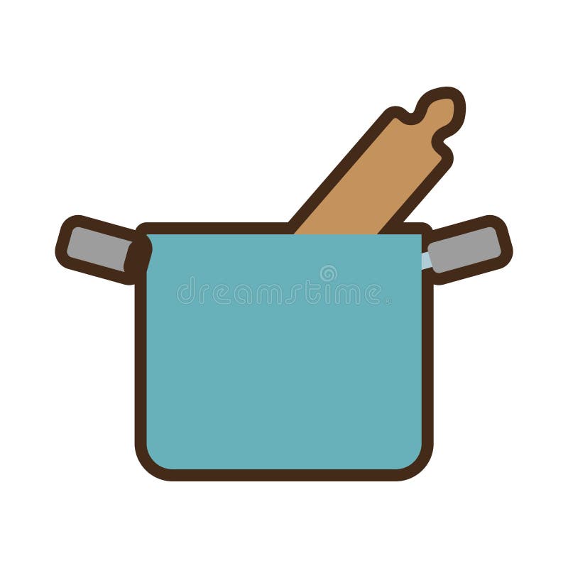 Blue Plate with Cutlery Icon Image Stock Illustration - Illustration of ...