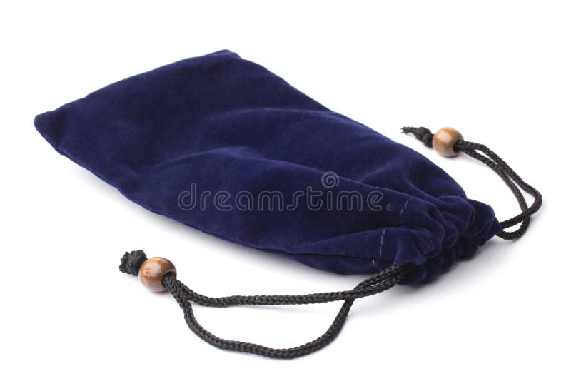 Blue pouch stock image. Image of purse, elegance, personal - 17179913