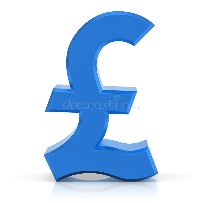 Blue pound sign. stock illustration. Illustration of concrete - 243548922