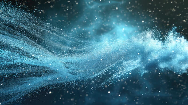 Blue Powder Cloud stock image. Image of vapor, cloud - 372284921