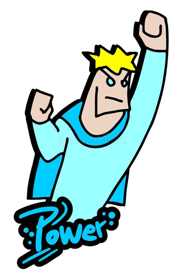 Power man stock vector. Illustration of fighter, armor - 24127509