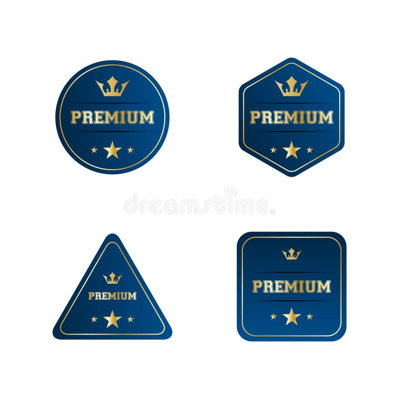 Premium Labels stock vector. Illustration of premium - 34459329