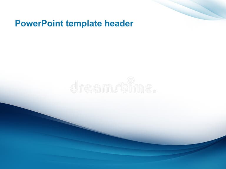 Blue presentation template stock illustration. Illustration of element ...
