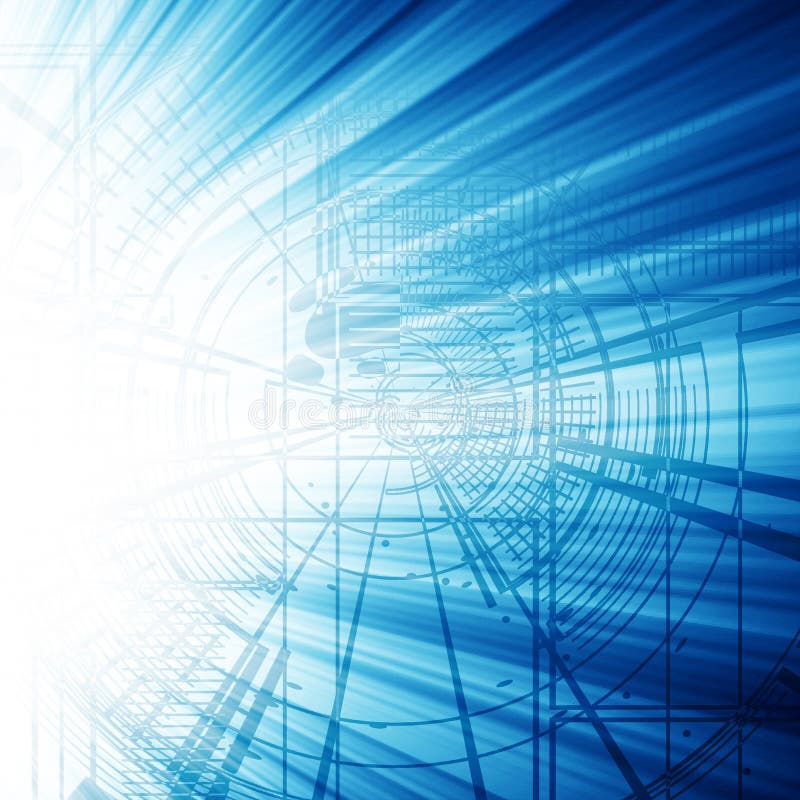 Blue print stock illustration. Illustration of interior - 6691422