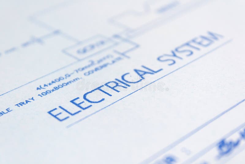 Blue print document stock photo. Image of blue, drafting - 168151688