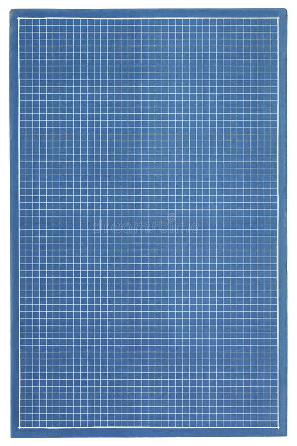 Blue Print Graphpaper stock photo. Image of mesh, paper - 38421214