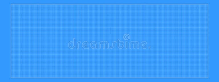 Blue Print Grid Pattern. Checkered Blank Template for Cutting Mat ...