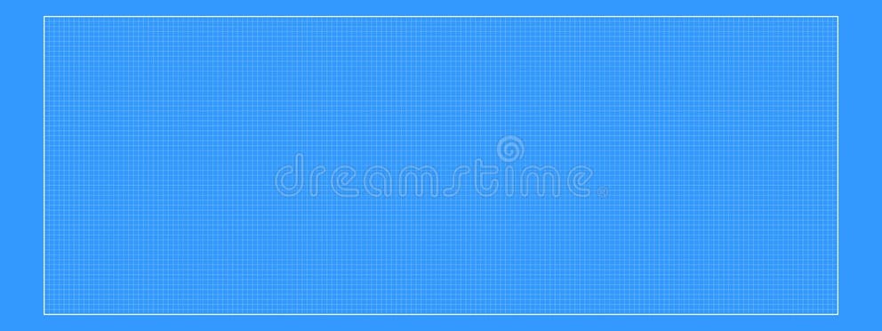 Blue Print Grid Pattern. Checkered Blank Template for Cutting Mat ...