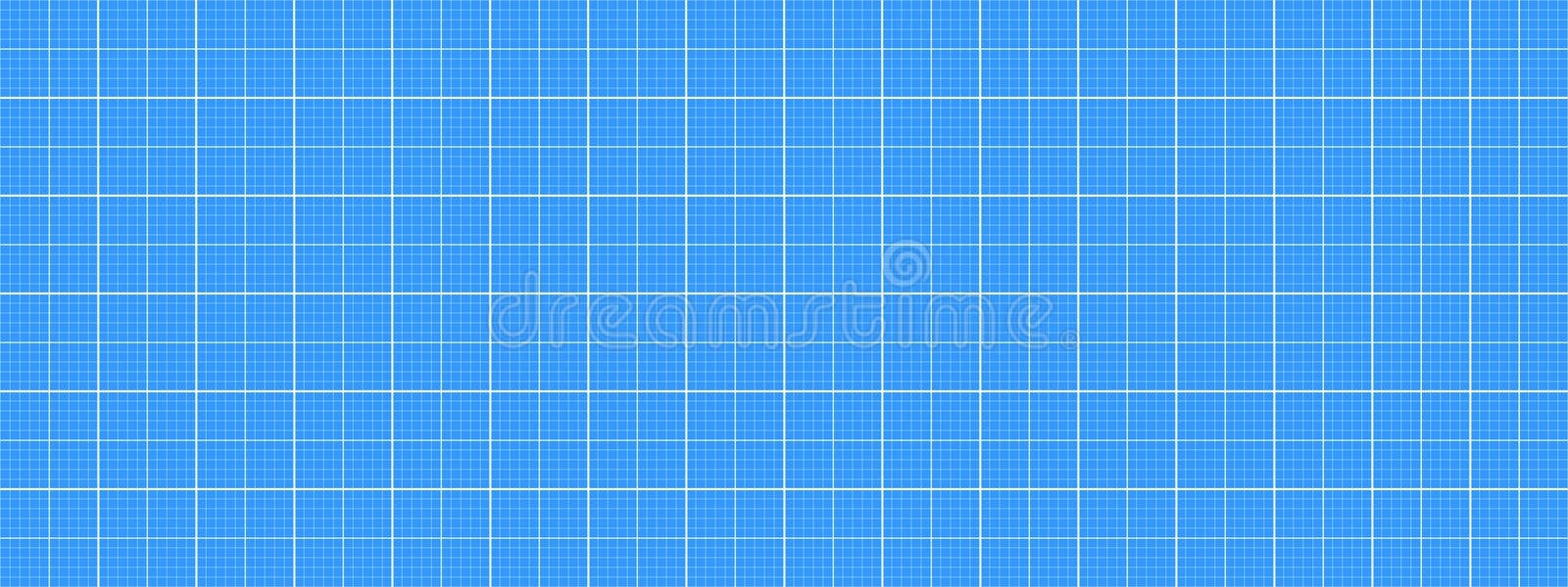 Blueprint Grid Vertical Background. Checkered Template for Notebook ...