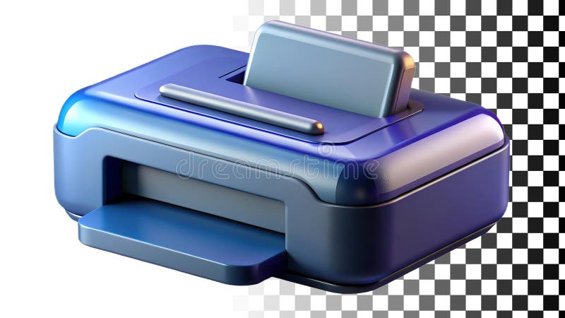 Blue Printer, Office Equipment, Tech and Device Icon Png Transparent ...
