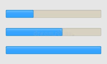 Blue Progress Loading Bar Stock Illustrations – 2,847 Blue Progress ...