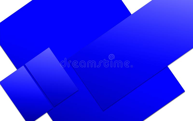 Blue Promotional Paper Blank Template for Presentation Layouts and ...