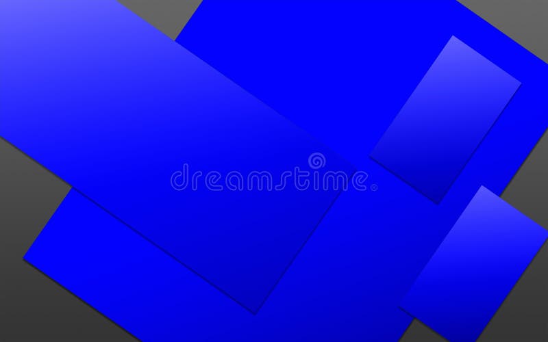 Blue Promotional Paper Blank Template for Presentation Layouts and ...
