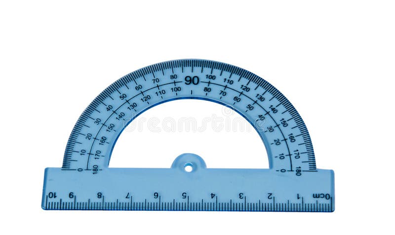 Protractor with clipping stock image. Image of instrument - 3987889