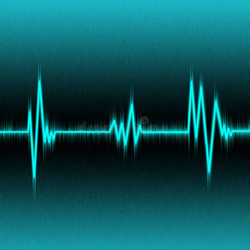 Blue pulse stock illustration. Illustration of health - 23909026