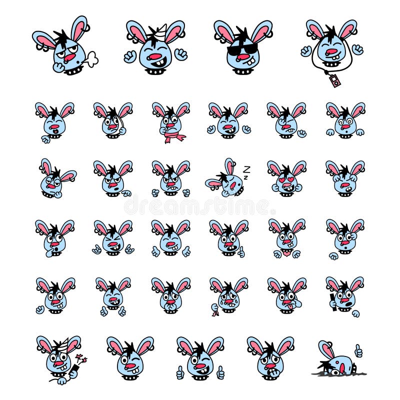 Punk Rabbit Stock Illustrations – 539 Punk Rabbit Stock Illustrations ...