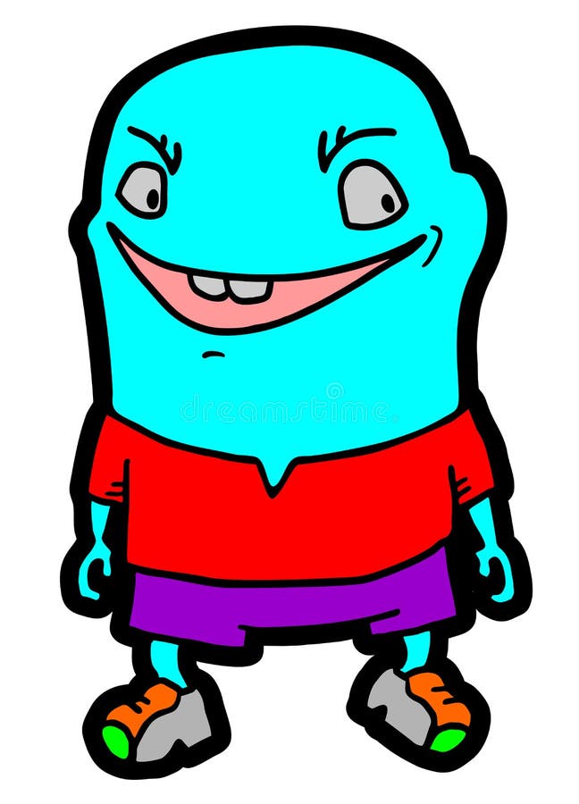 Blue puppet stock vector. Illustration of laughing, doll - 31131178