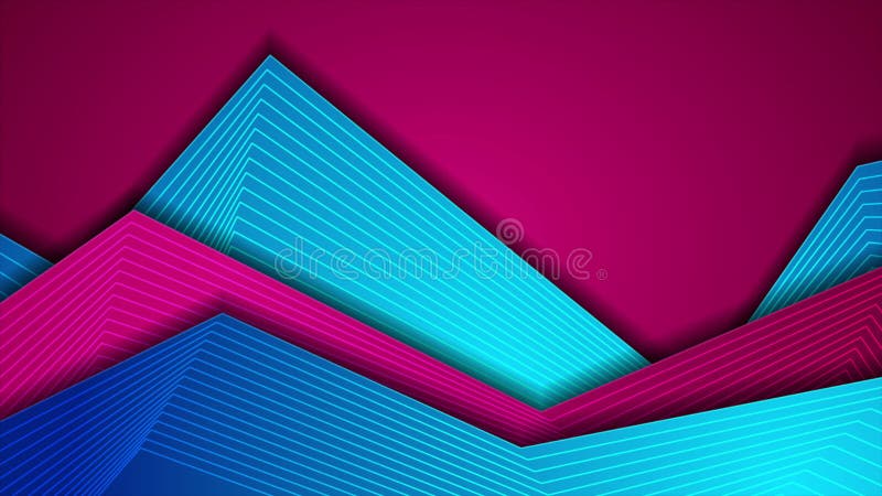 Blue Abstract Linear Background Wallpaper Illustration Stock ...