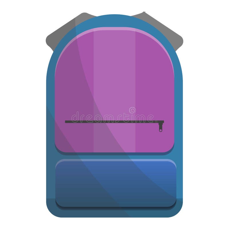 Modern Backpack Icon, Outline Style Stock Vector - Illustration of ...