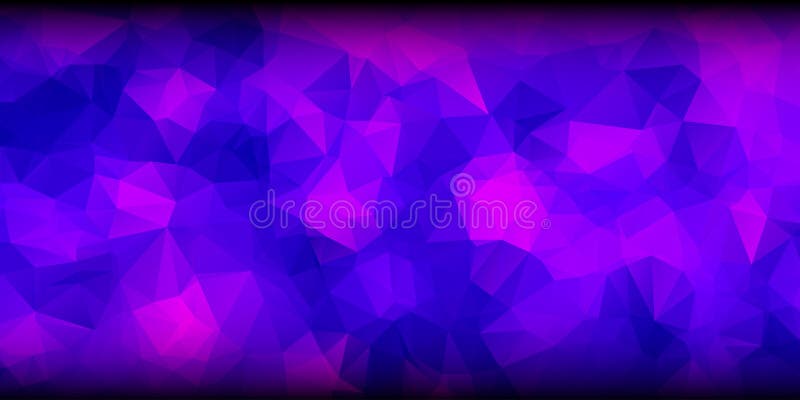 Blue and Purple Colors Polygonal Background Stock Vector - Illustration ...