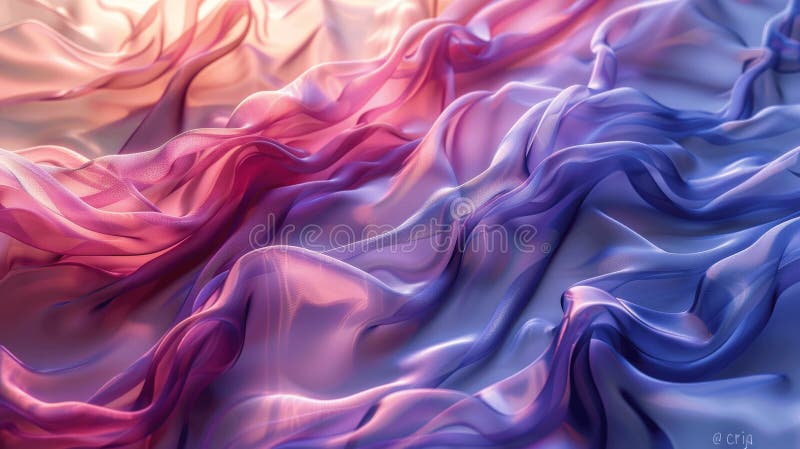 Blue Purple Glass Waves Abstract Background Stock Illustration ...