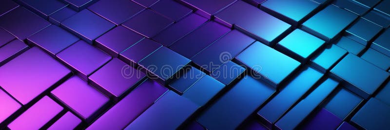 Blue Purple Gradient Smooth Shiny Metal Theme Striped Diagonal Lines ...