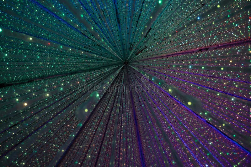 Blue and Purple LED Light Show Background Stock Photo - Image of ...