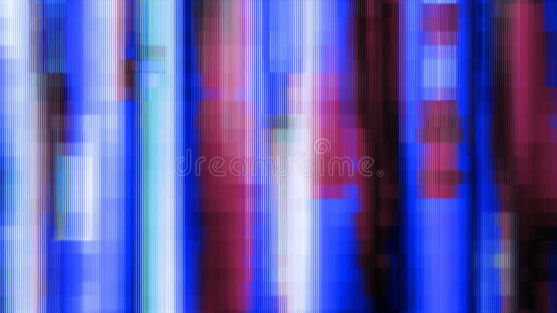 Blue Purple Noise Distorted Lines Digital Abstract Background Stock ...