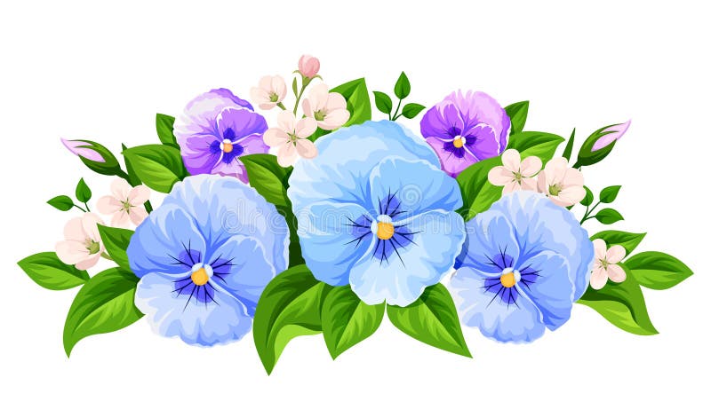 Pansy Stock Illustrations – 8,476 Pansy Stock Illustrations, Vectors ...