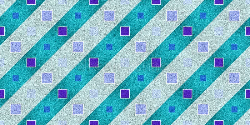 Blue Purple Seamless Modern Maya Pattern Background Stock Illustration ...