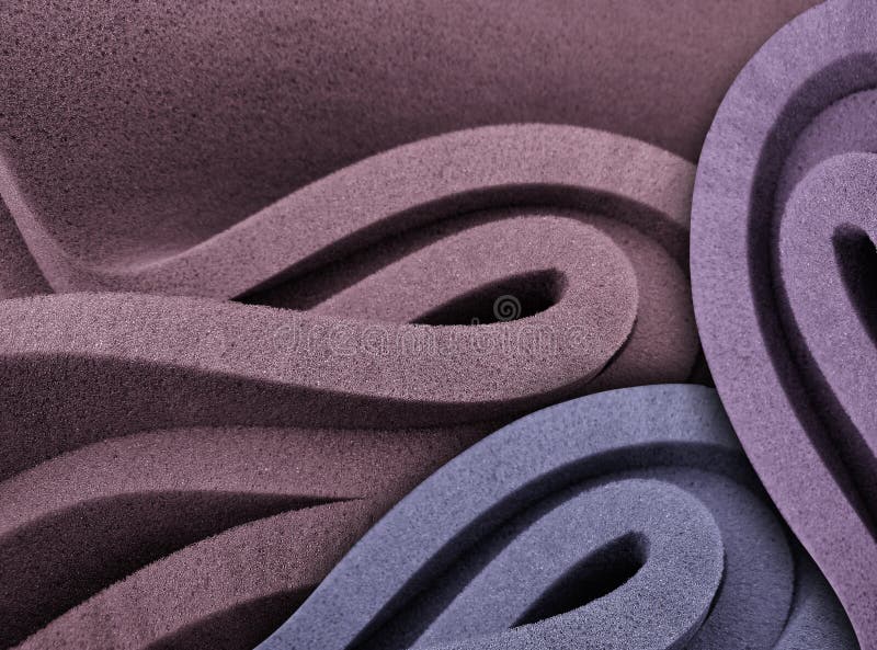 Blue and Purple Sponge Foam Bundle Stock Image - Image of lightweight ...