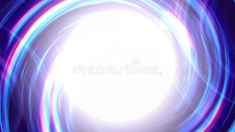 Blue Purple Vortex with Light Effects with a White Light in the Center ...