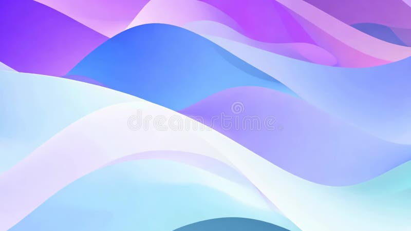 A Blue and Purple Wave Pattern Stock Video - Video of curve, shape ...