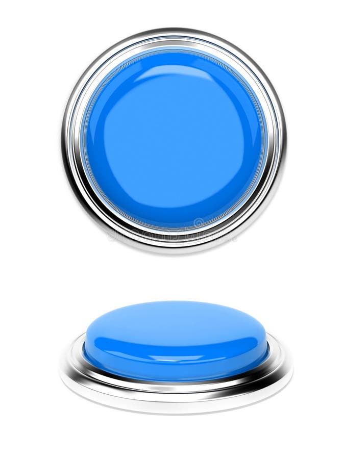 Blue and White Push Buttons Stock Vector - Illustration of background ...