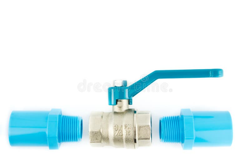 Pvc Pipe Valve Blue