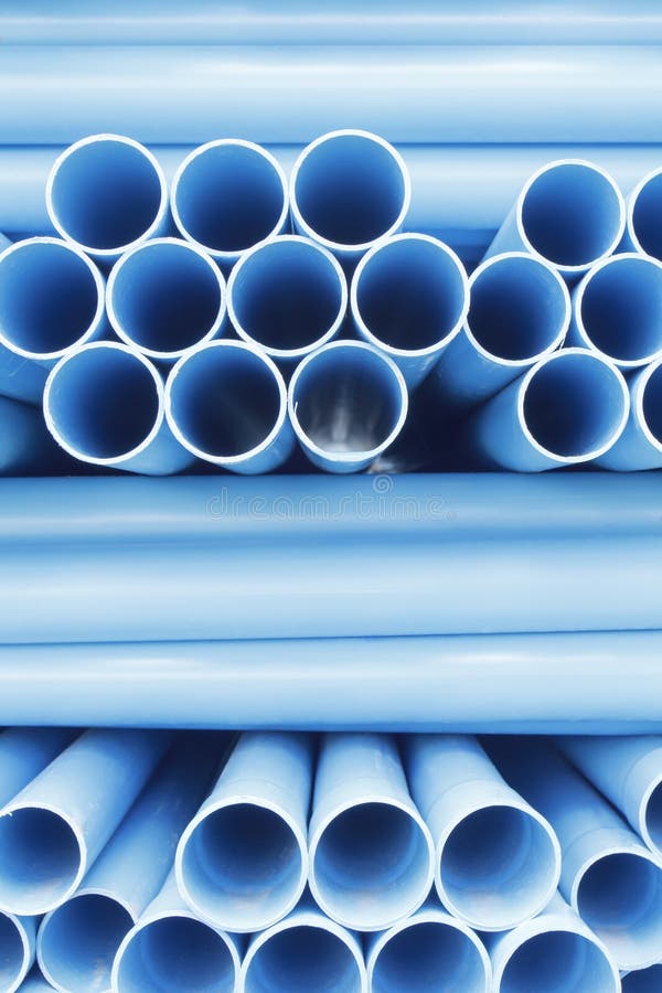 Blue pvc pipe stock photo. Image of drain, pipe, industrial - 43472456