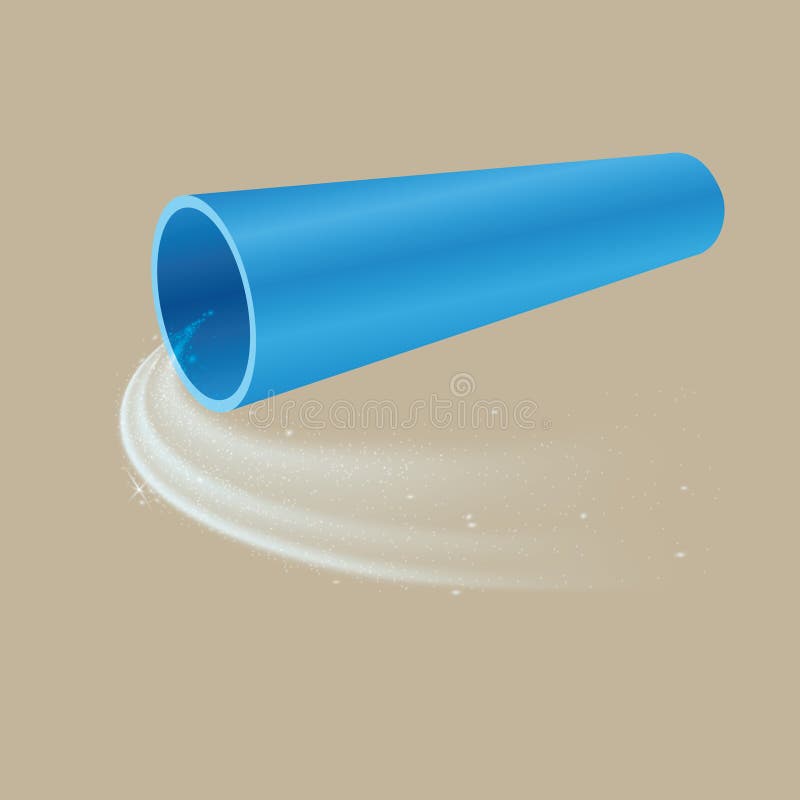 PVC Pipe Logo stock vector. Illustration of flow, residential - 181452686