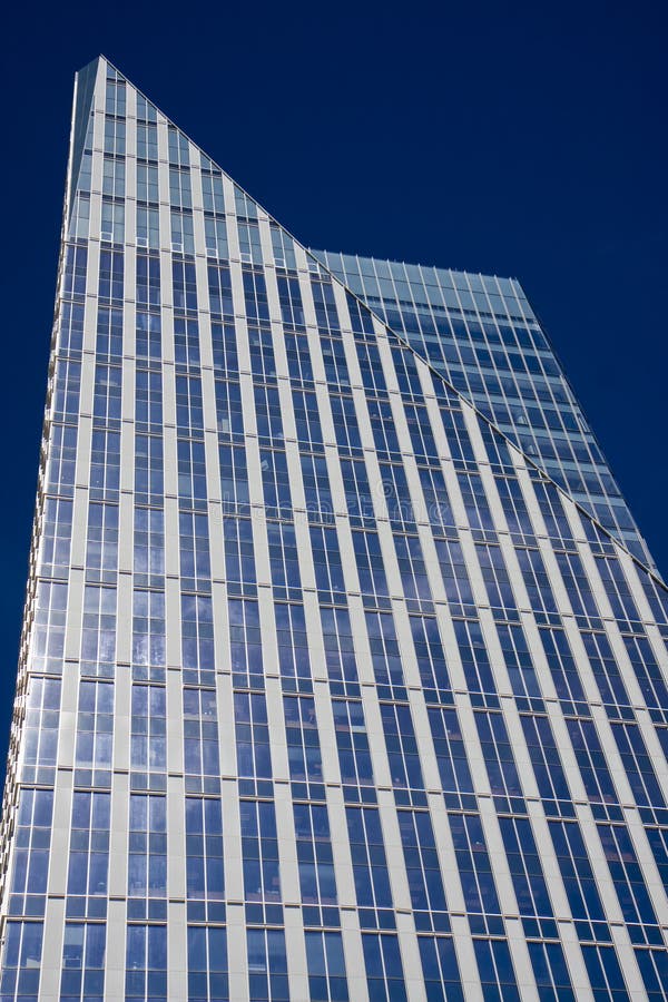 Blue Pyramid Tower On Dark Blue Picture. Image: 7849632