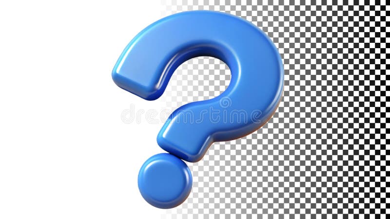 Blue Question Mark Icon, Help Query Symbol Support Information Png Transparent Image Generative ...