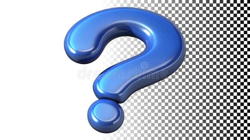 Blue Question Mark Symbol, Query, Uncertainty, and Information Seeking ...