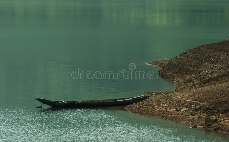 Blue quiet stock photo. Image of mauve, blue, wispy, flatboat - 12707490