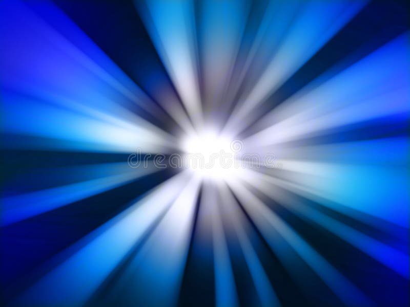 Blue Radial Abstract Background Stock Illustration - Illustration of ...