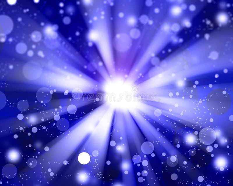 Blue radial glow stock illustration. Illustration of heaven - 2020633