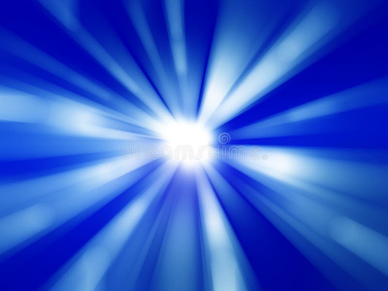 Blue Radial Abstract Background Stock Illustration - Illustration of ...